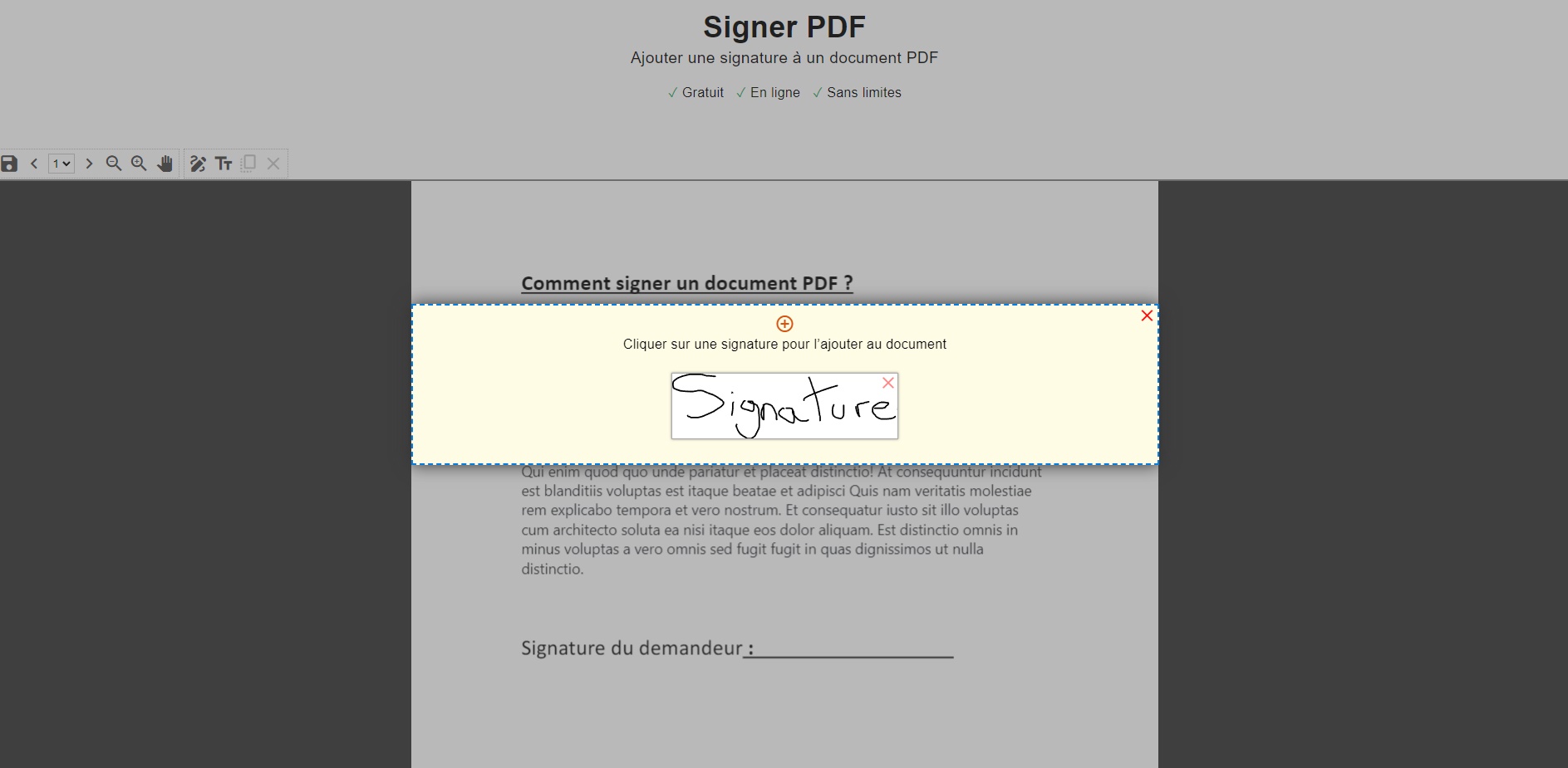 Comment signer un document PDF - Municipalité Notre-Dame-des-Neiges