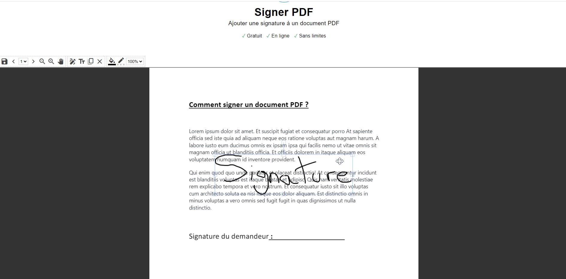 Comment signer un document PDF - Municipalité Notre-Dame-des-Neiges