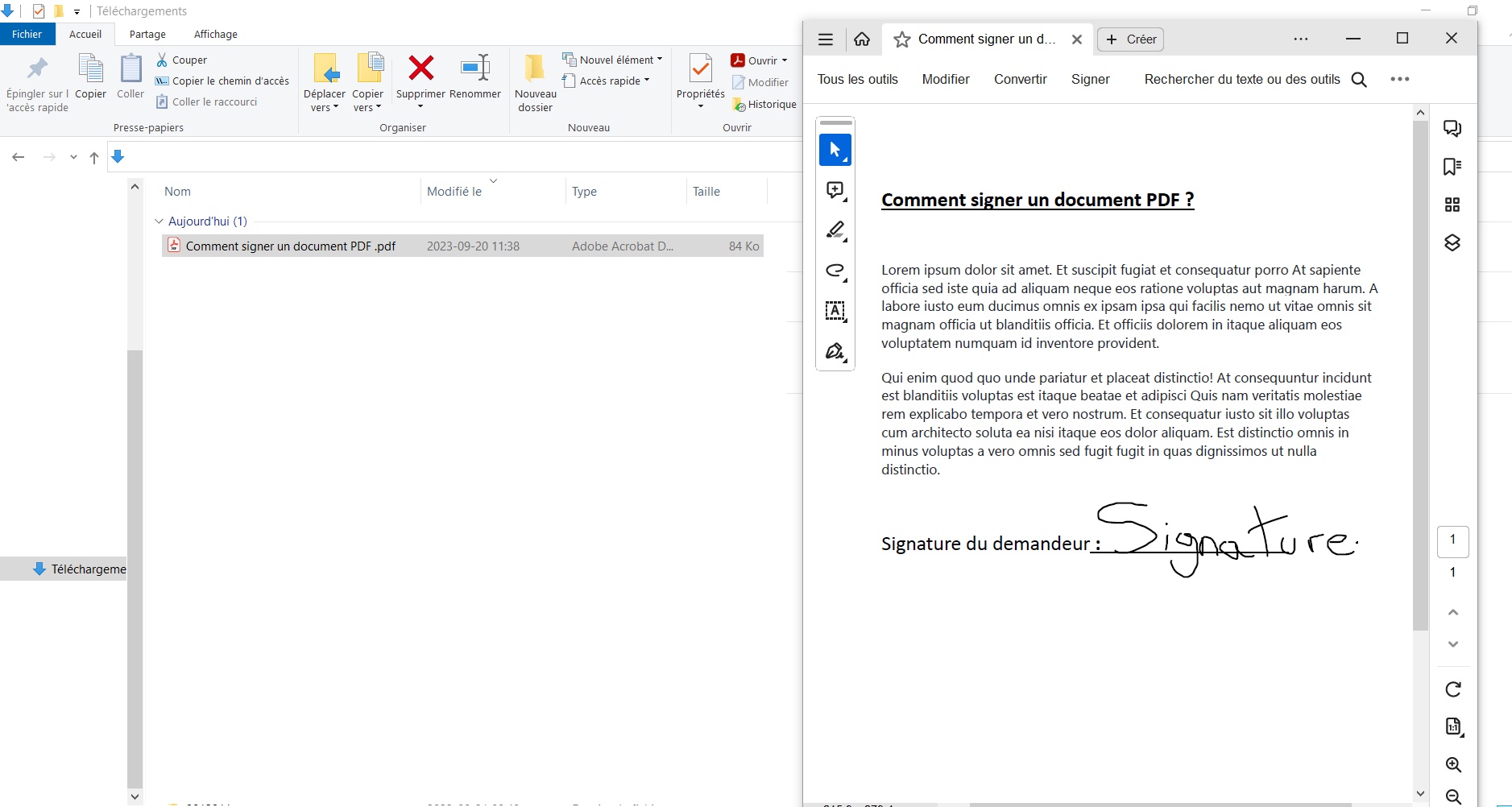 Comment signer un document PDF - Municipalité Notre-Dame-des-Neiges